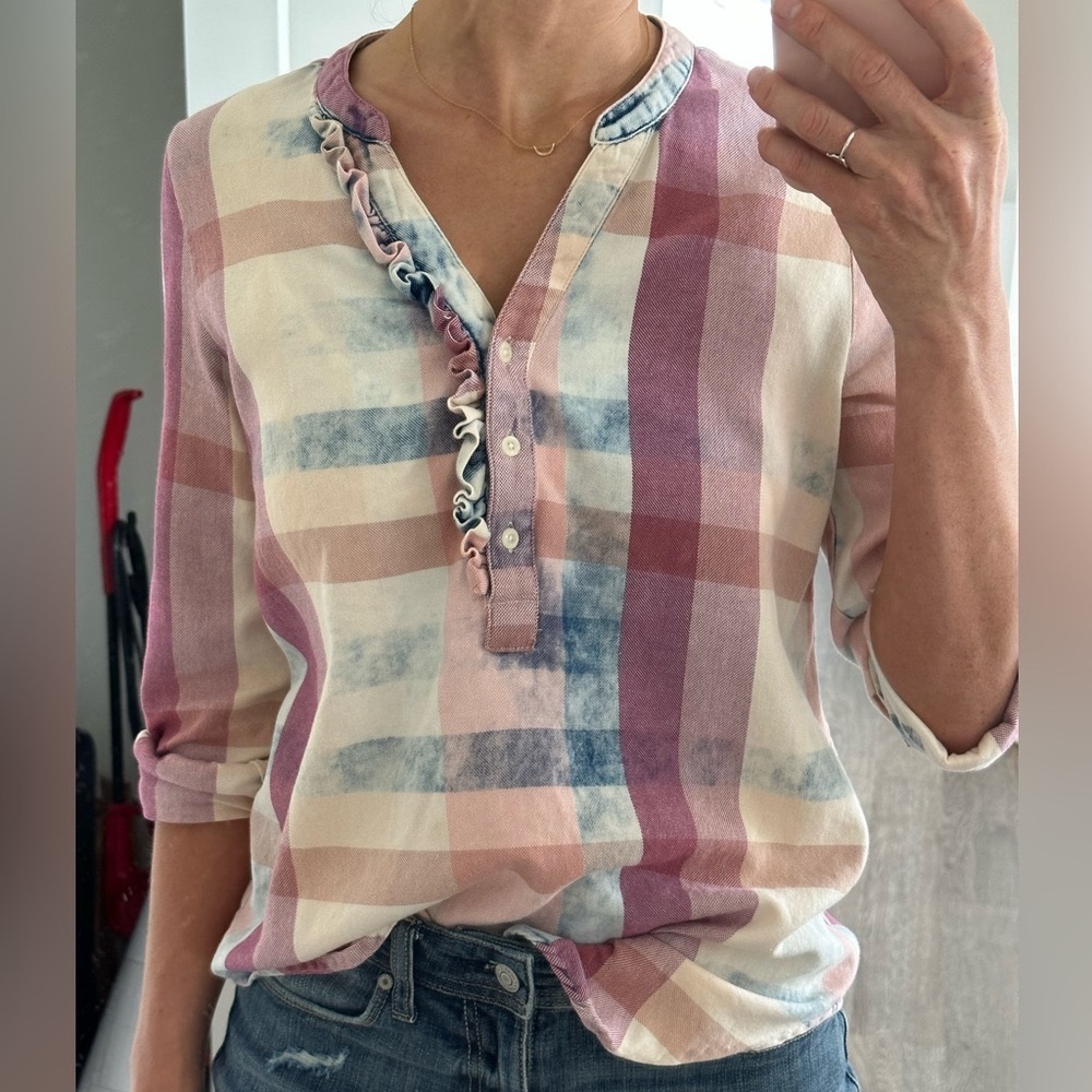 Anthropologie Isabella Sinclair Flannel - Gem